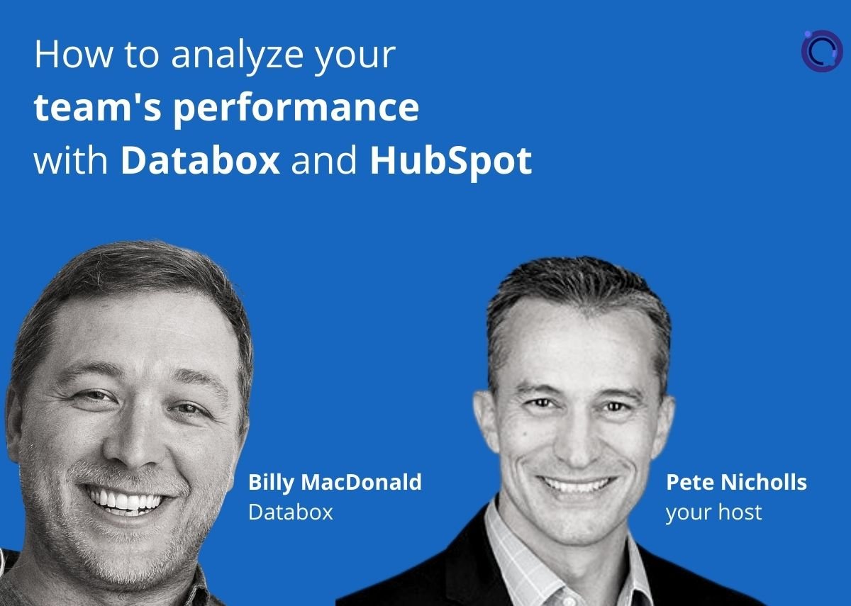 How to analyze your team's performance with Databox + HubSpot